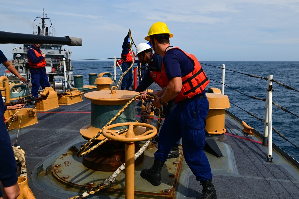 DVIDS - Images - U.S. Coast Guard Cutter Forward (WMEC 911) conducts a ...