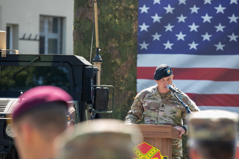 DVIDS - Images - Command Sgt. Maj. Kirk L. Ray accepts USAG Poland ...
