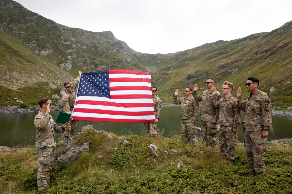 DVIDS - Images - 143rd Reenlistment [Image 2 of 5]