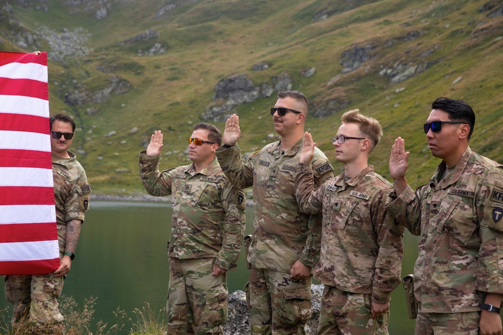 DVIDS - Images - 143rd Reenlistment [Image 3 of 5]