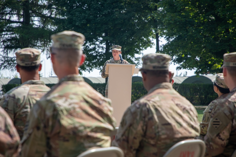 DVIDS - Images - Movement Control Battalions hold a transfer of ...