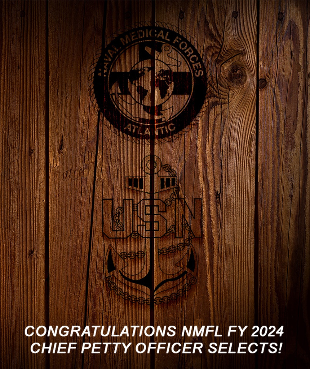DVIDS - Images - NMFL announces FY2024 chief petty officer selects