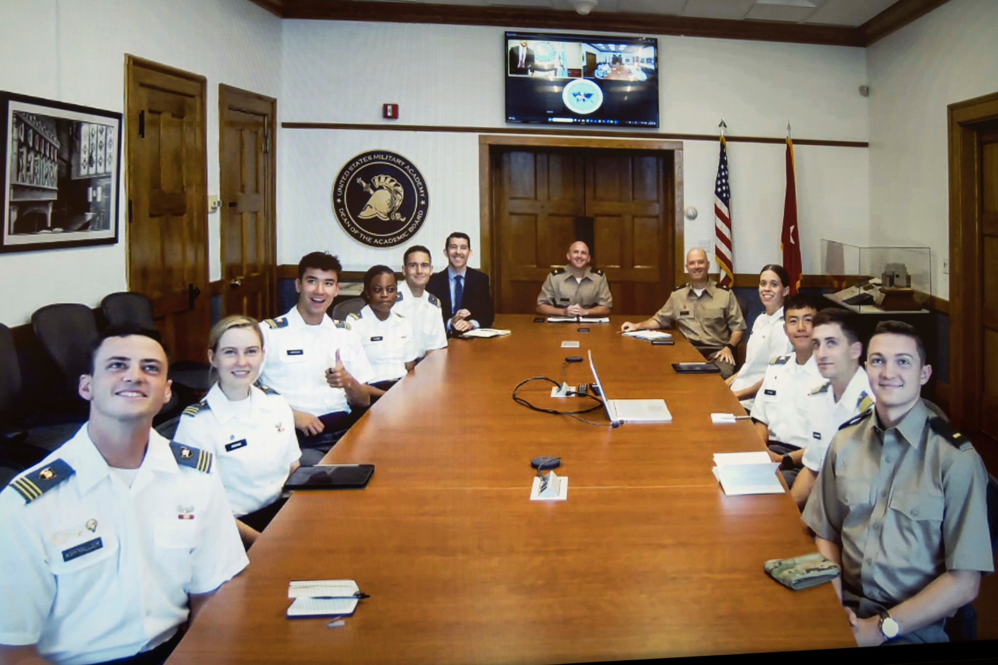 Military Round Table Meeting