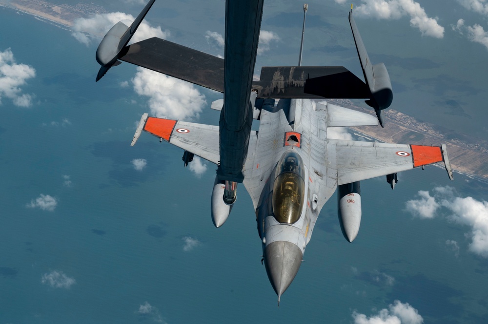 DVIDS - Images - Bright Star 23 conducts aerial refueling integration ...