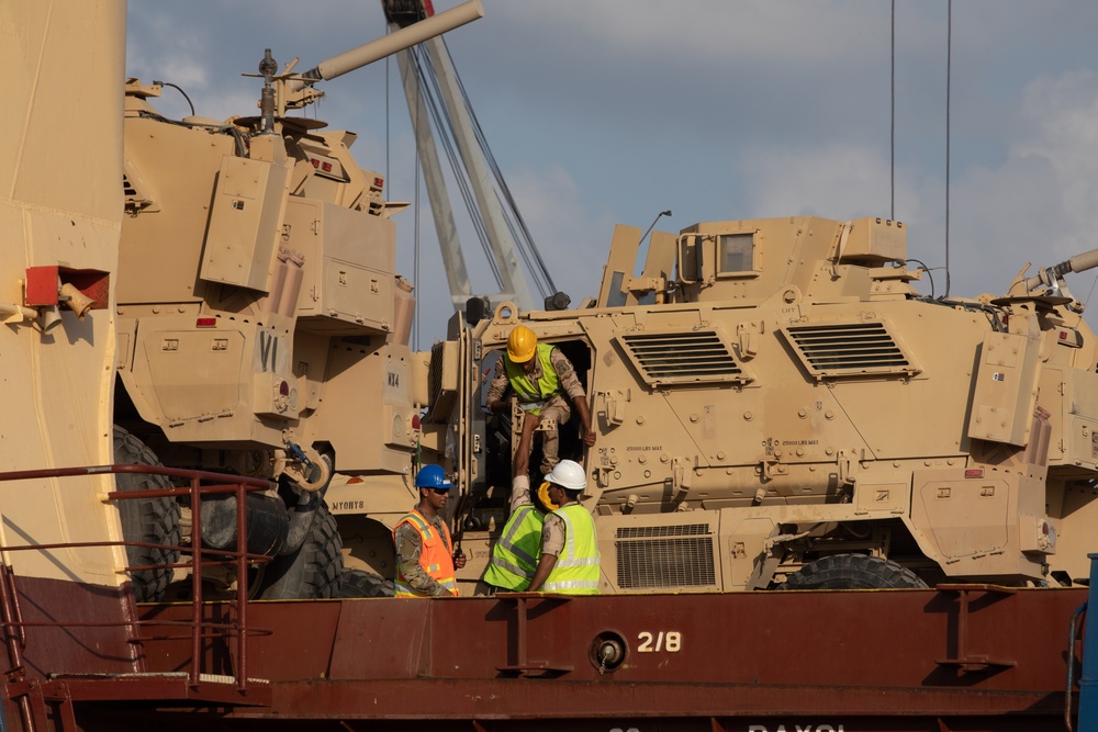 DVIDS - Images - Bright Star 2023 Port Ops [Image 2 of 5]