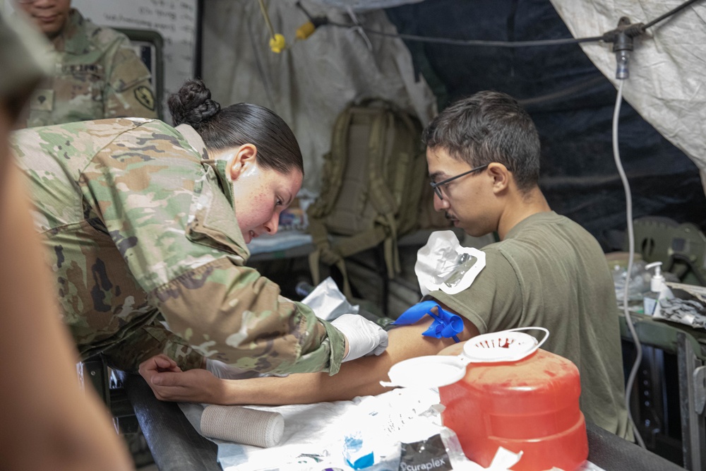 DVIDS - Images - Super Garuda Shield 2023 Blood Draw Exercise [Image 3 ...