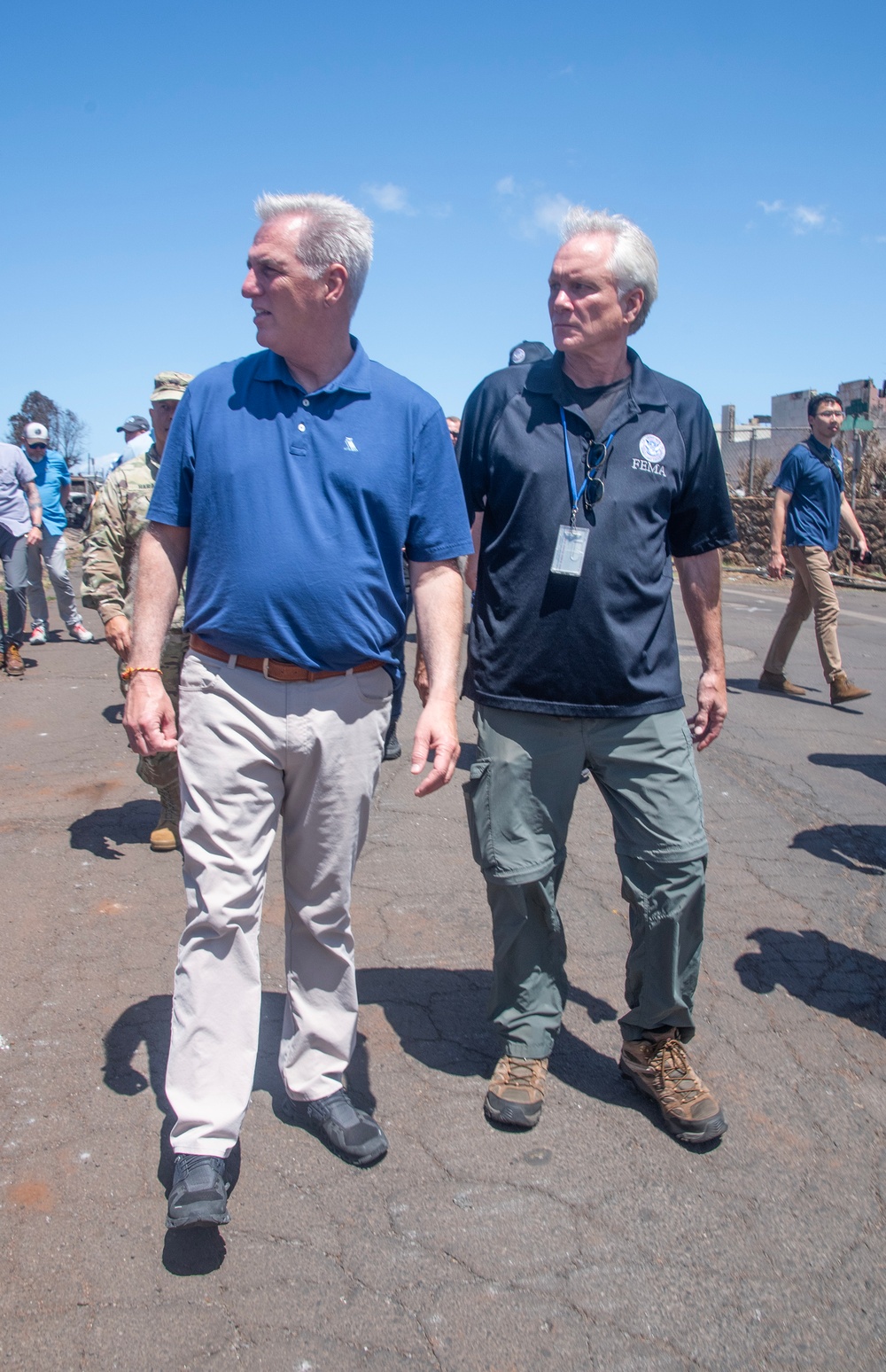 DVIDS - Images - Congressional tour of the Lahaina Fire area DVIDS - Images - Congressional tour of the Lahaina Fire area