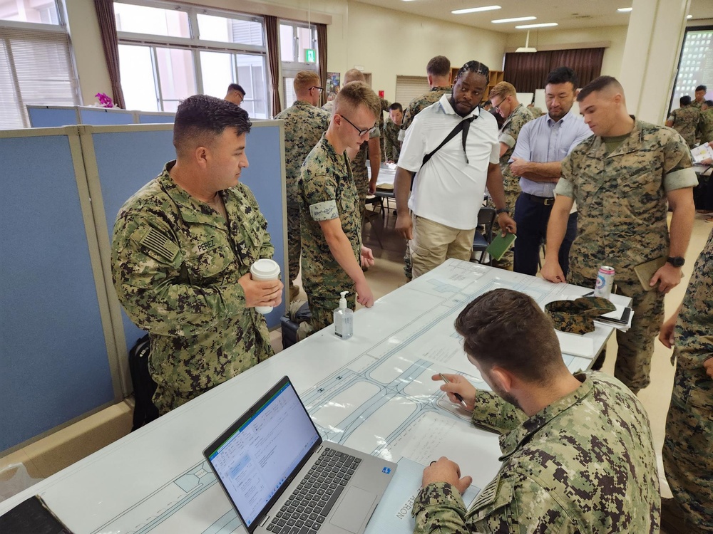 DVIDS - Images - Iwakuni Table Top Exercise (NMCB-3) [Image 3 of 3]