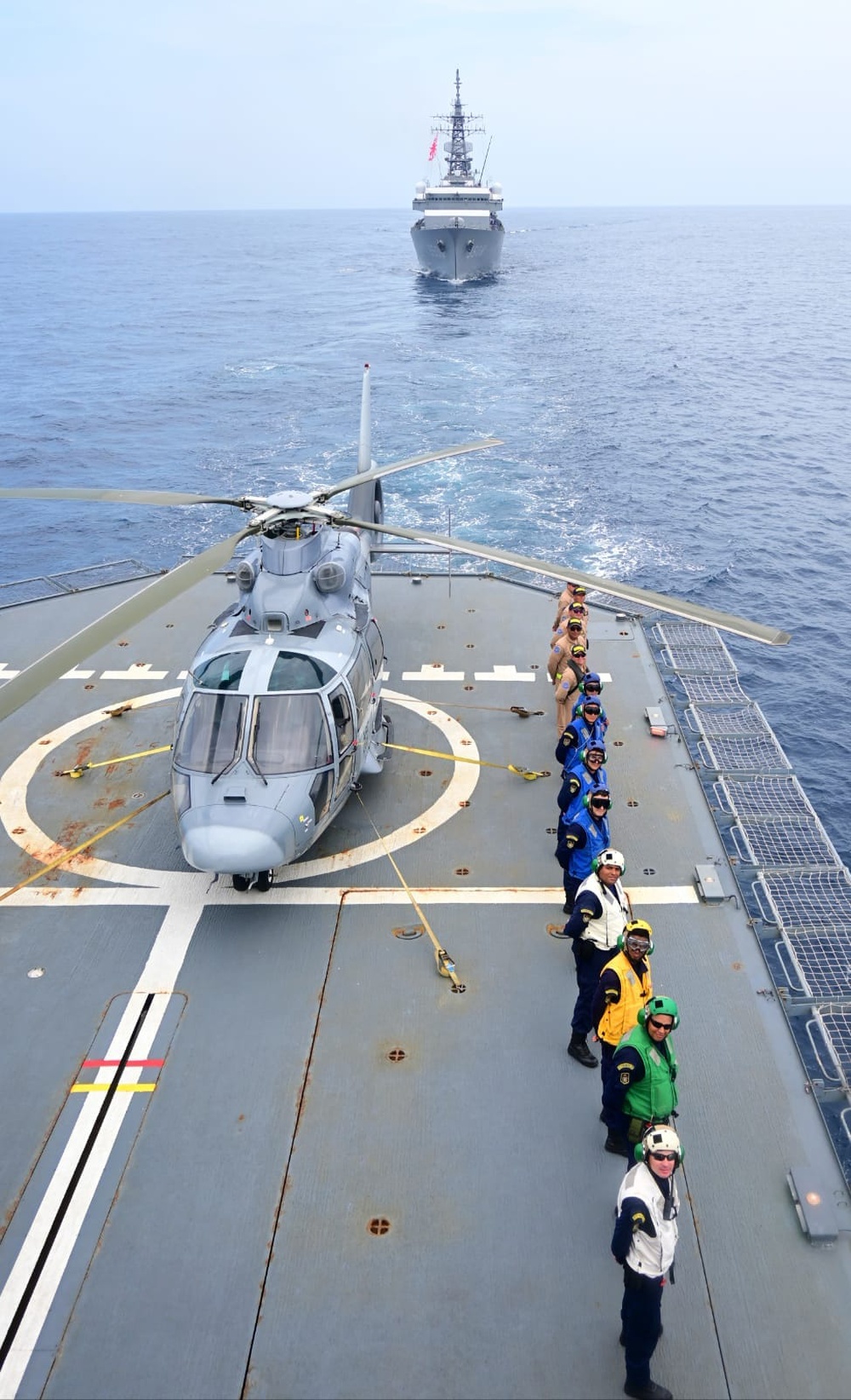 DVIDS - Images - USS Detroit Participates in Tri-Lateral Passing ...