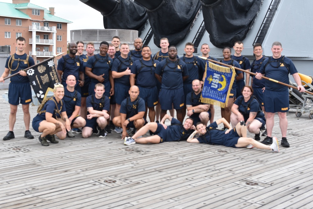 DVIDS - Images - Chief Petty Officer selectees assigned to Naval Beach ...
