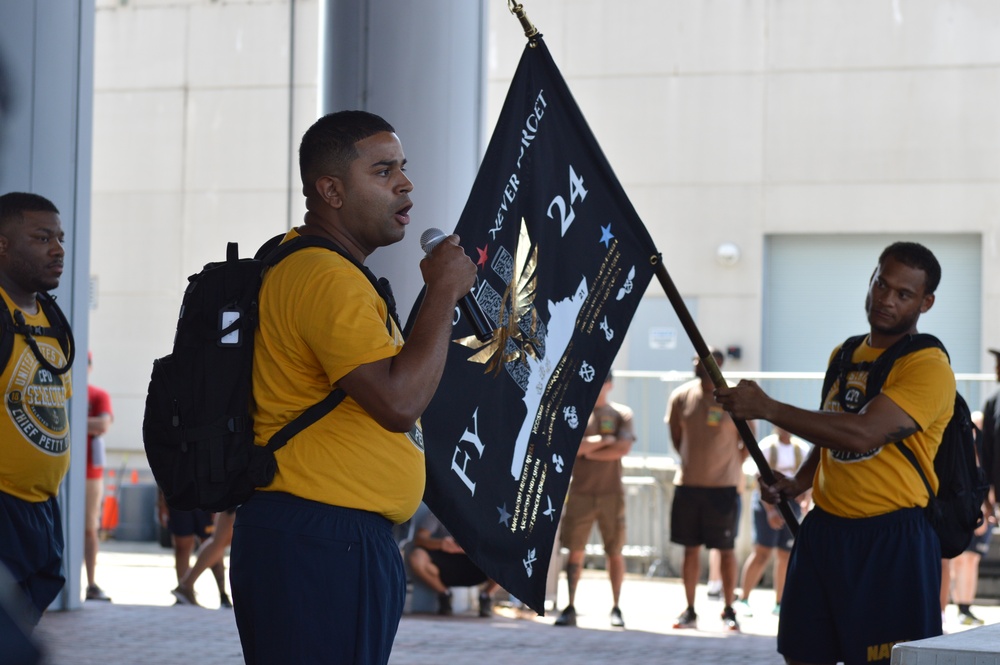 DVIDS - Images - Chief Petty Officer selectees compete in cadence and ...