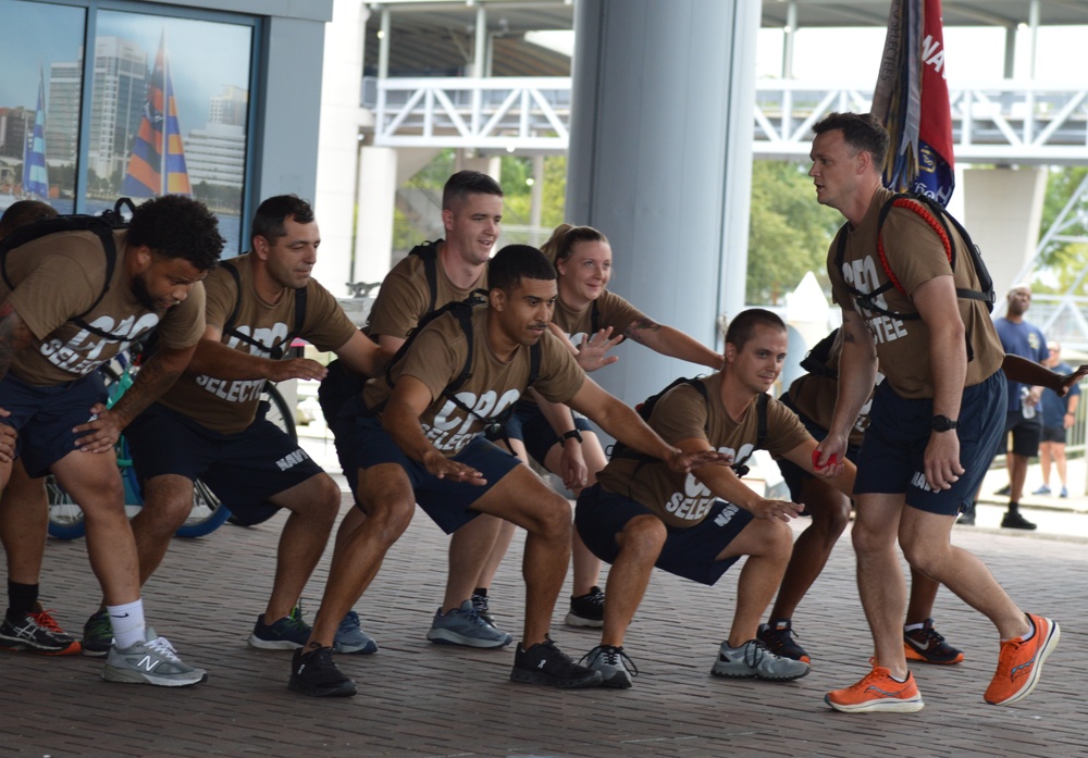 DVIDS - Images - Chief Petty Officer selectees compete in cadence and ...