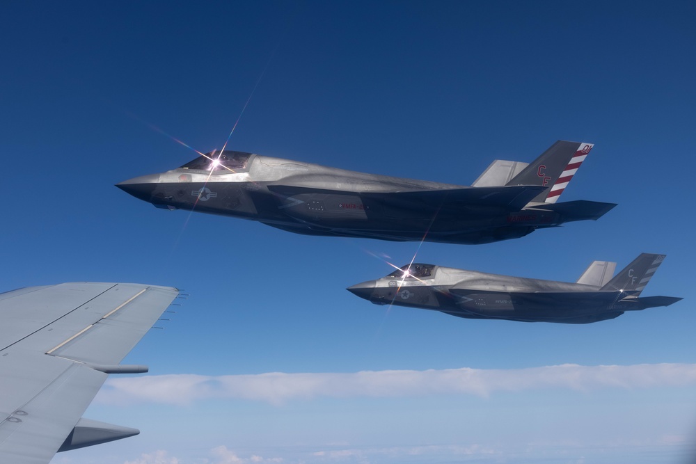 DVIDS - Images - Refuel Mission: VMFA-211 and 349th ARS conduct a ...