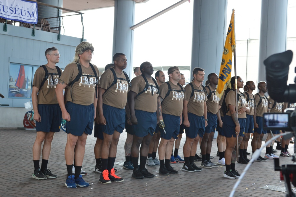 DVIDS - Images - Chief Petty Officer selectees compete in cadence and ...