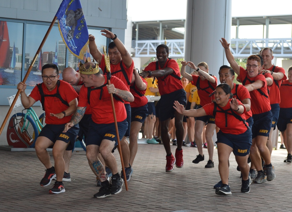 DVIDS - Images - Chief Petty Officer selectees compete in cadence and ...