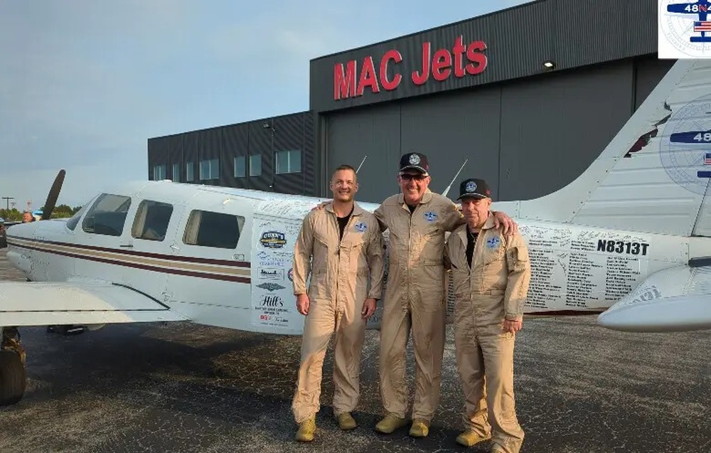 DVIDS - News - 89th AS pilot sets world record for flying across country
