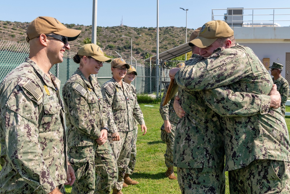 DVIDS - Images - MA2 Trace Jordan Reenlists at NSA Souda Bay