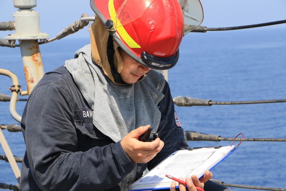 DVIDS - Images - USS Stethem Watch Standing [Image 1 of 4]