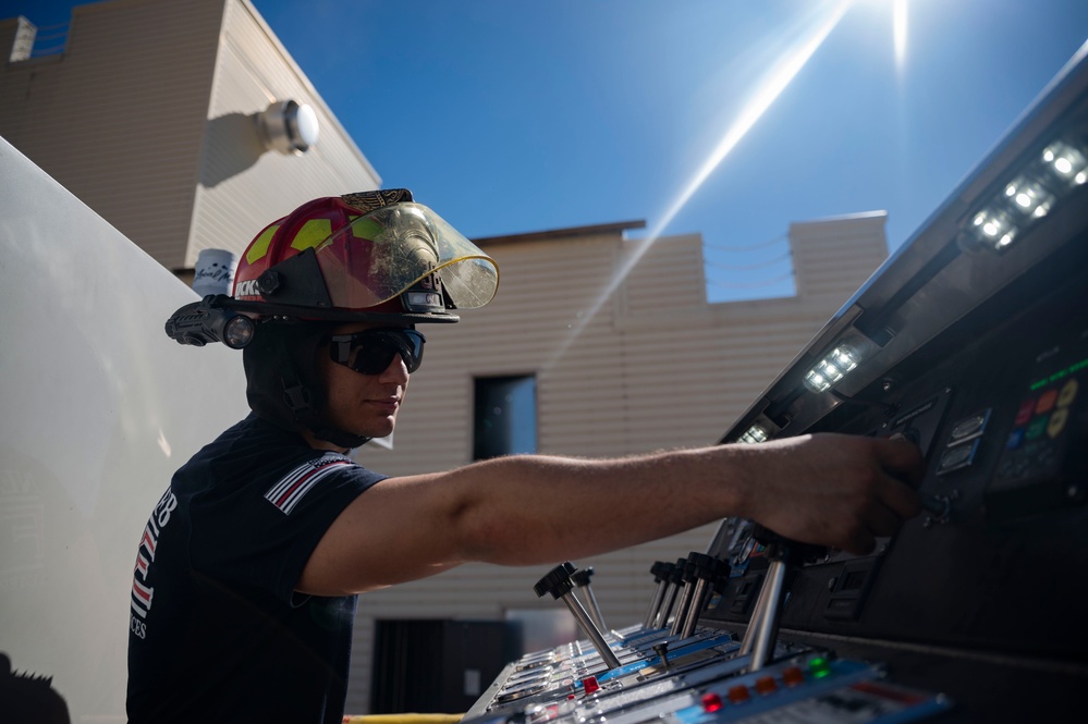 DVIDS - Images - 99th CES: Structural Fire Training [Image 2 of 5]