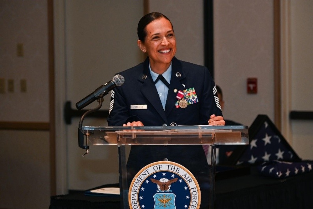 DVIDS - Images - Chief Vasquez Retires from Air Force After 24 Years of ...