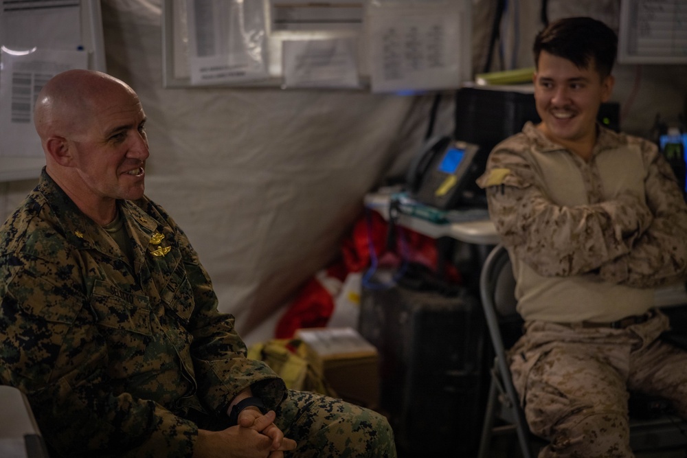 DVIDS - Images - Invaluable Interactions: Chaplain Selitto visits MCED ...