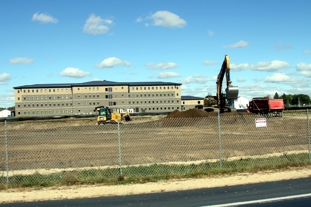 DVIDS - Images - October 2023 barracks construction operations at Fort ...