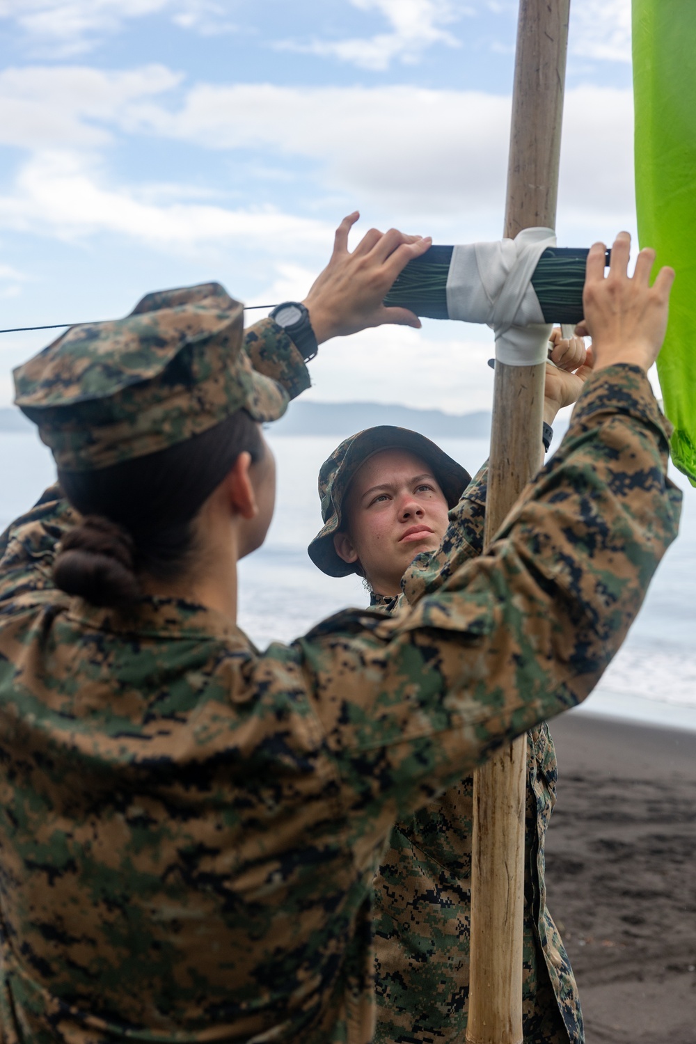 DVIDS - Images - MRF-SEA Marines set up communication site during Sama ...