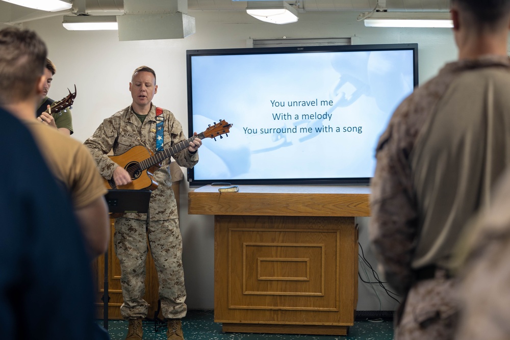 DVIDS - Images - Holiday Routine for USS Bataan Sailors [Image 4 of 7]