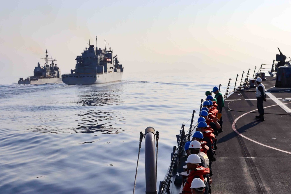 DVIDS - Images - USS Roosevelt Deploys with GRFCSG [Image 1 of 3]