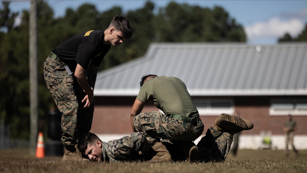 DVIDS - Images - BLT 1/8 Marines Conduct OC Spray Course [Image 9 of 14]