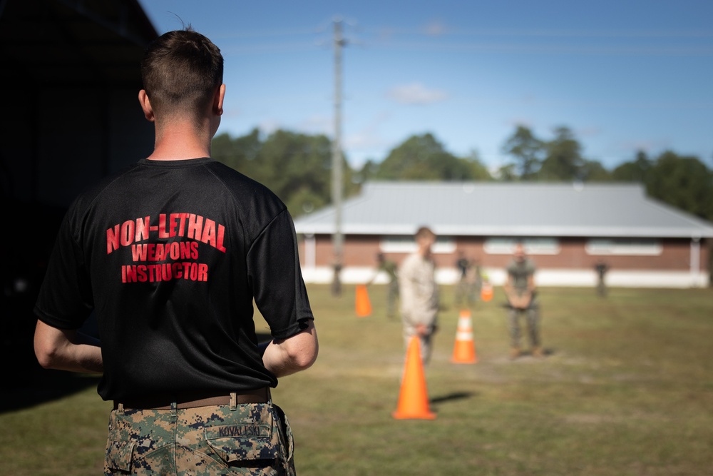 DVIDS - Images - BLT 1/8 Marines Conduct OC Spray Course [Image 5 of 22]