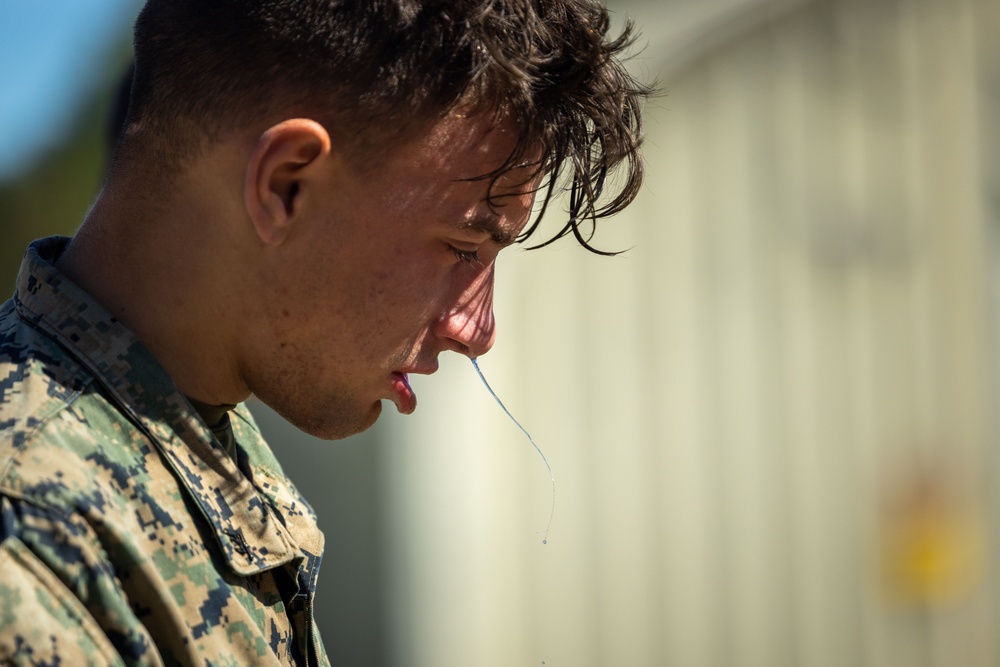 DVIDS - Images - BLT 1/8 Marines Conduct OC Spray Course [Image 18 of 22]