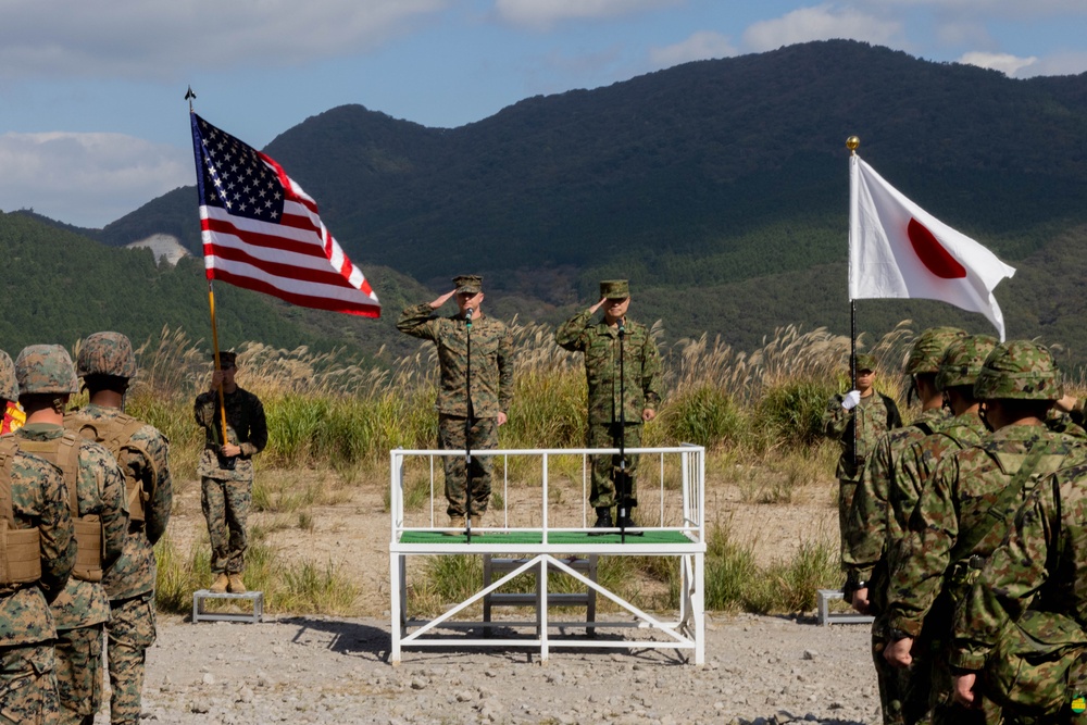 DVIDS - Images - Resolute Dragon 23 FTX | Opening Ceremony on Hijyudai ...