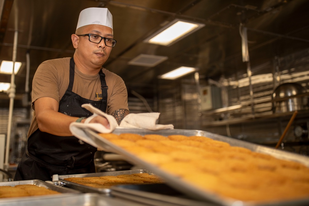 DVIDS - Images - USS Tripoli Galley [Image 1 of 2]
