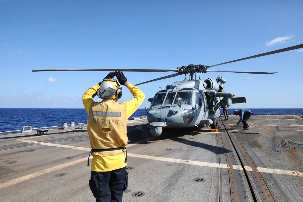 DVIDS - Images - USS Thomas Hudner Deploys in U.S. 6th Fleet [Image 2 of 2]