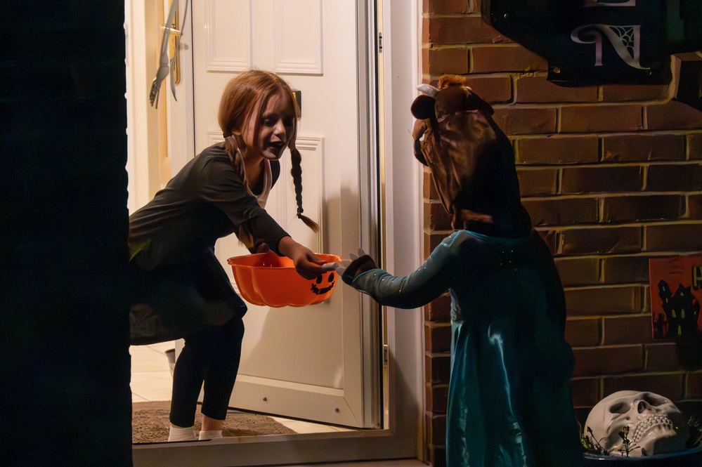 DVIDS - Images - Pathfinders join pumpkin patrol for Halloween [Image ...
