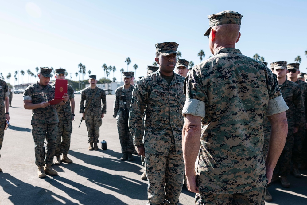 DVIDS - Images - MRF-SEA Meritorious Promotion [Image 1 of 6]