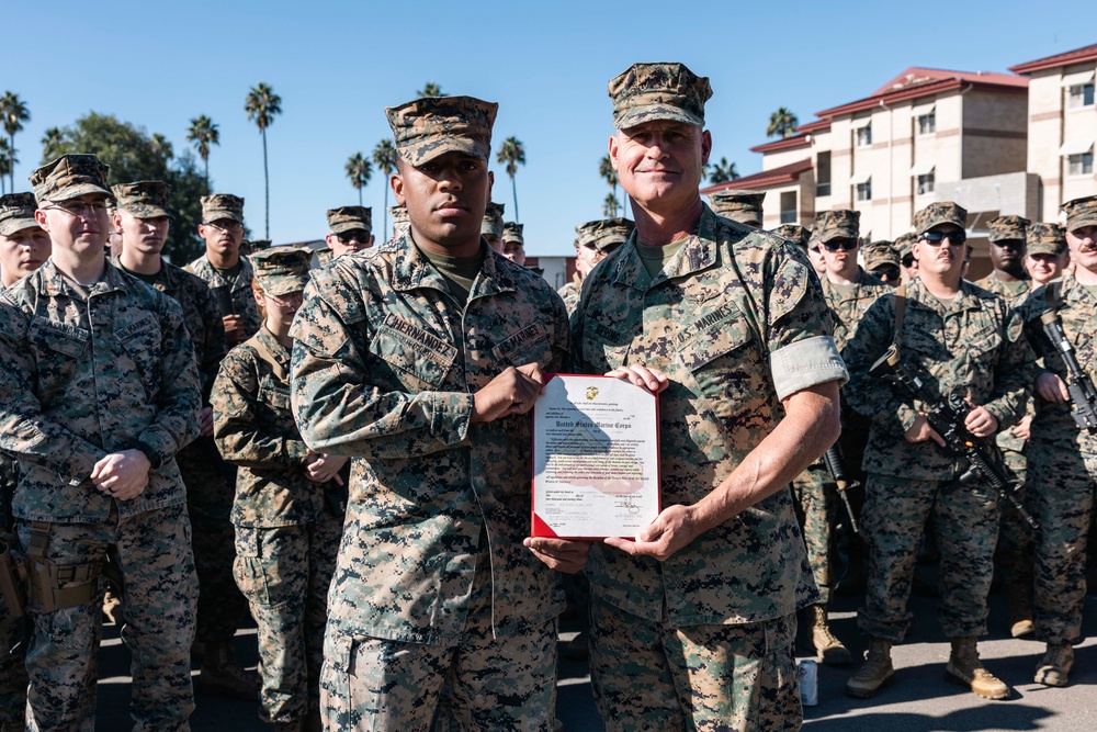 DVIDS - Images - MRF-SEA Meritorious Promotion [Image 5 of 6]