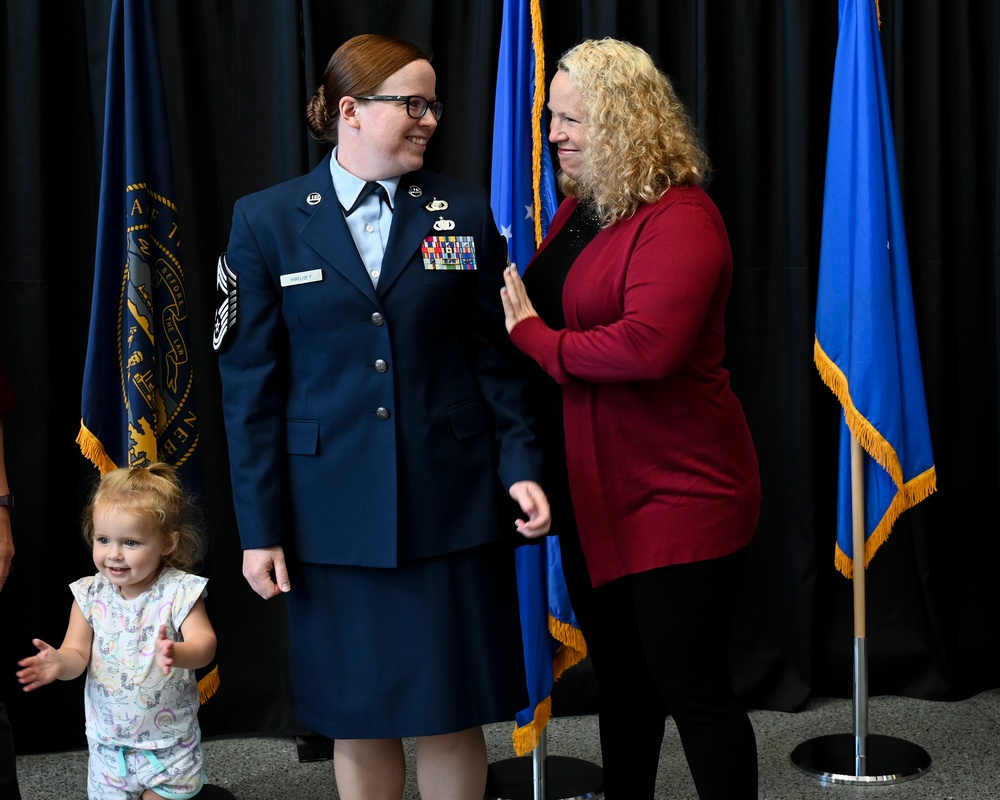 DVIDS - Images - Promotion: Chief Master Sgt. Lindsey Hruby [Image 9 of 17]