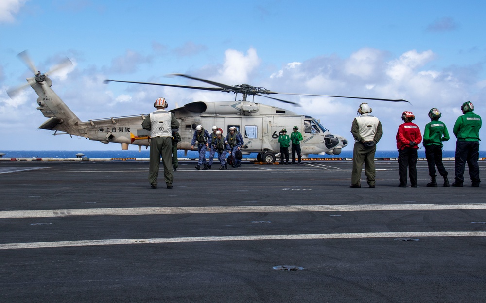 DVIDS - Images - JMSDF Rear Adm. Kazushi Yokota Visits USS Carl Vinson ...