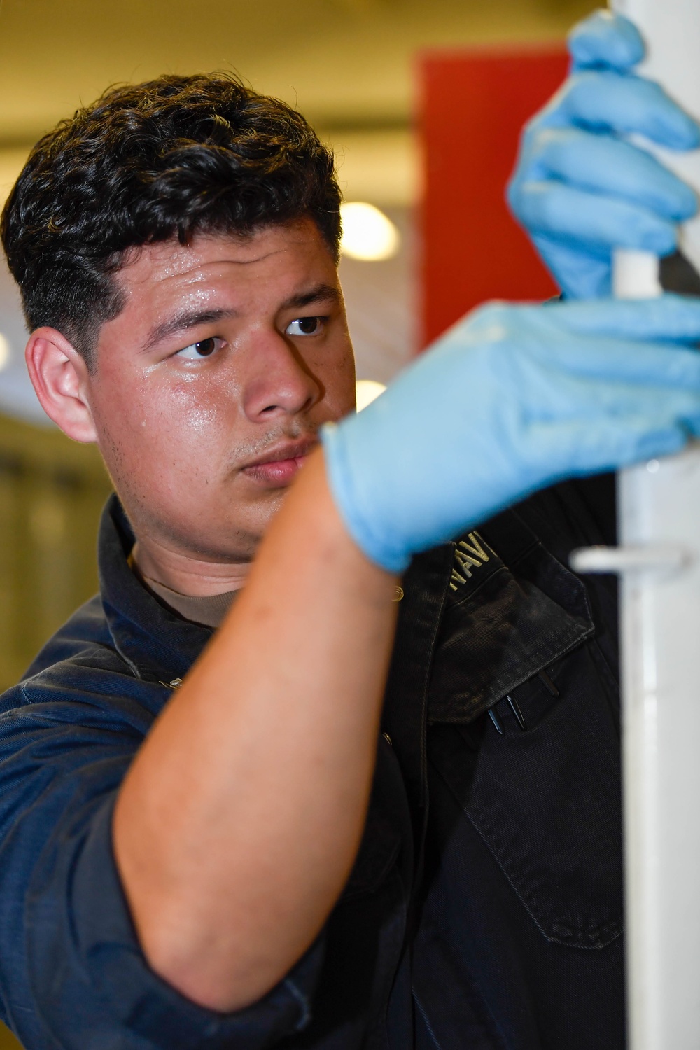 DVIDS - Images - Sailors Train and Maintain aboard Boxer [Image 2 of 3]