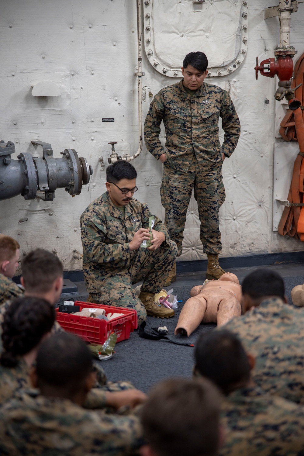 DVIDS - Images - Marines conduct tactical combat casualty care training ...
