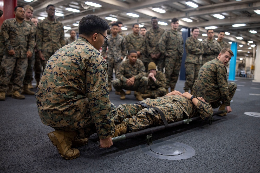 DVIDS - Images - Marines conduct tactical combat casualty care training ...