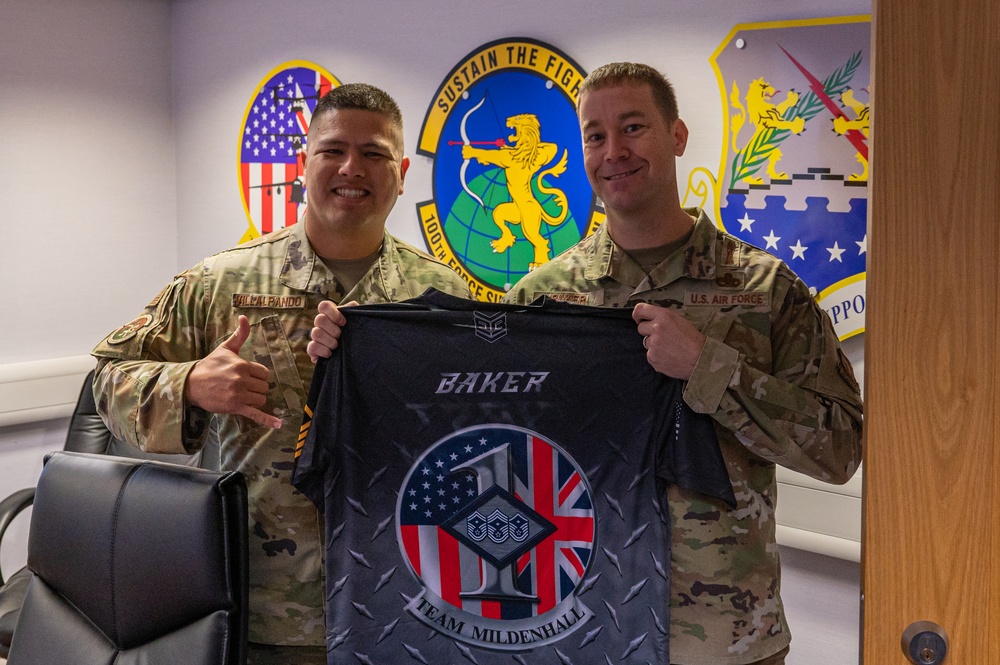 DVIDS - Images - USAFE-AFAFRICA Command 1SGT meets with Team Mildenhall ...