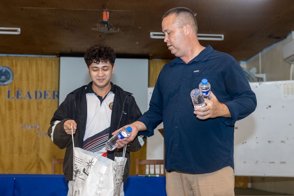 DVIDS - Images - Community outreach: 31st MEU chaplain teaches mental ...