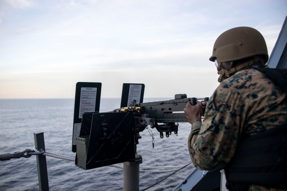 DVIDS - Images - Marines and Sailors aboard the USS New York fire ...