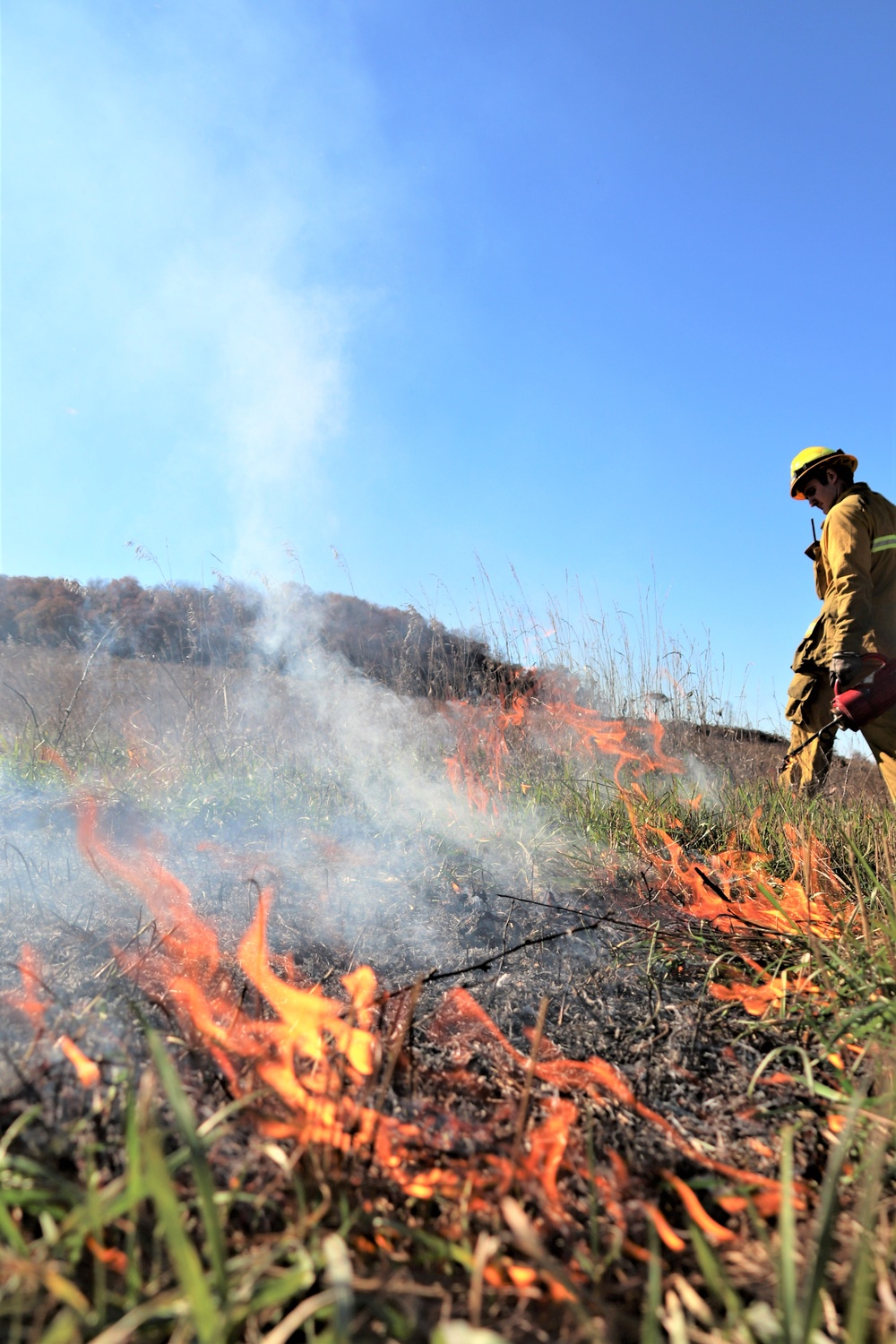 DVIDS - Images - Fort McCoy prescribed burn team manages mid-November ...