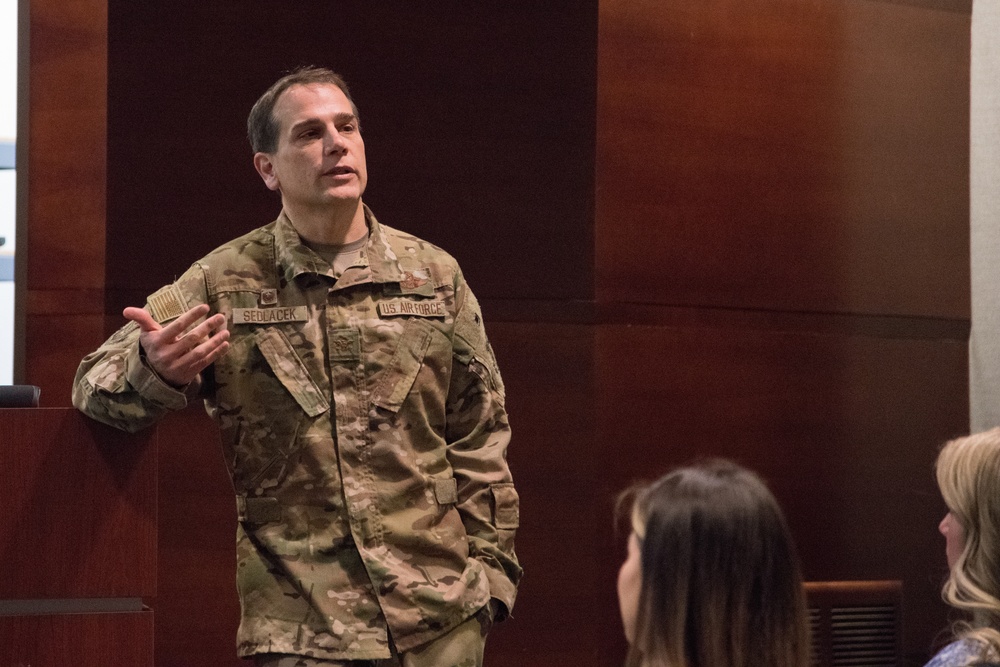 DVIDS - News - 302 AW holds civilian all-call