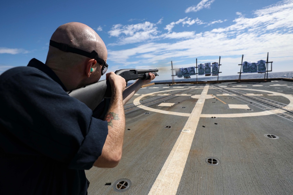 DVIDS - Images - USS Dewey (DDG 105) Conducts Small Arms Live-Fire ...