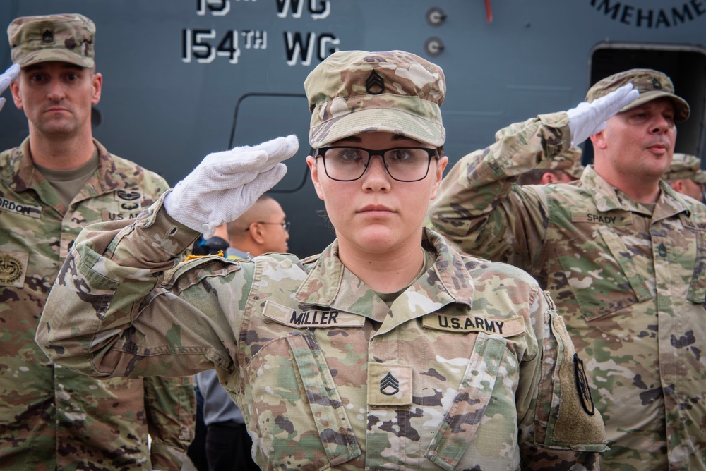 DVIDS - Images - DPAA conducts Honorable Carry Ceremony [Image 5 of 5]